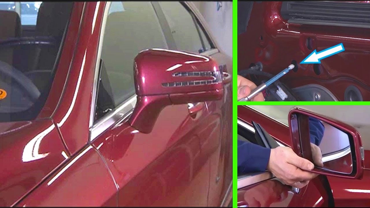 How to Replace and Install an Outside Mirror Assembly on a Mercedes ...