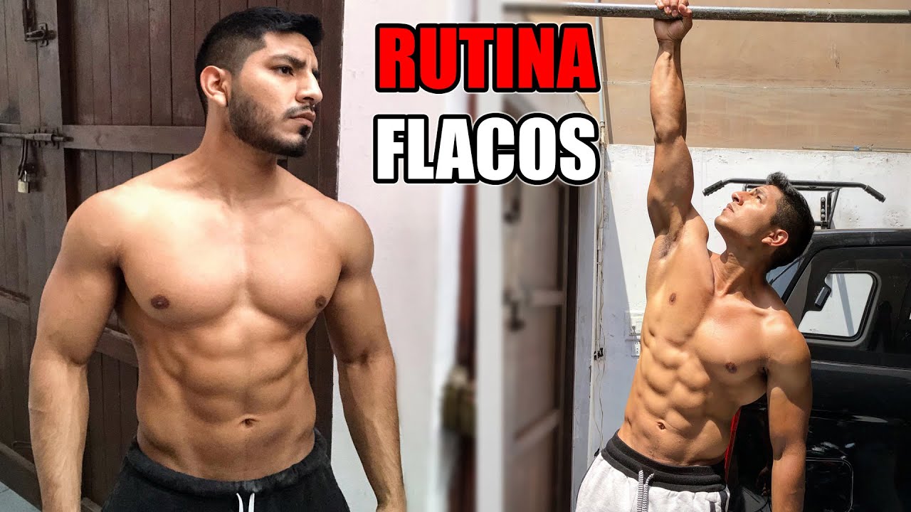 RUTINA para FLACOS para AUMENTAR MASA MUSCULAR | Aumenta Músculo - YouTube