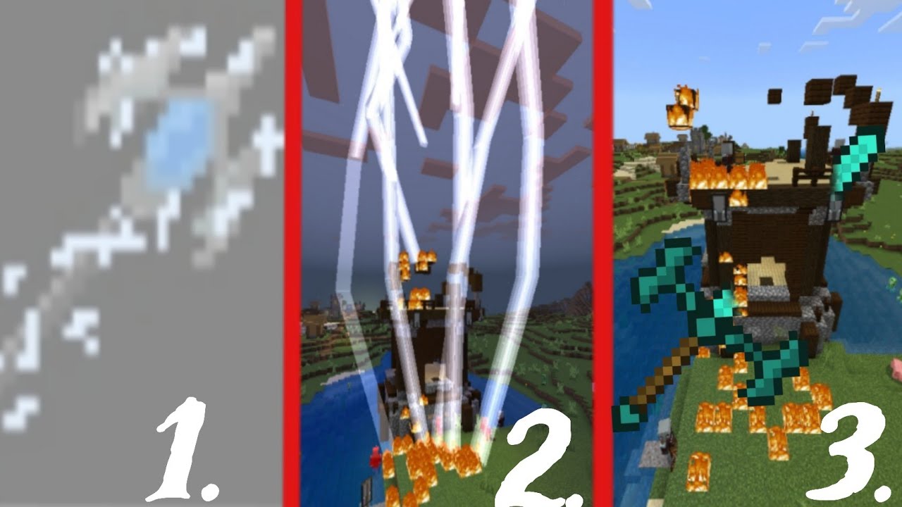 Der Minecraft Power Stab Mod 😱/⚡/🔥/💧 - YouTube