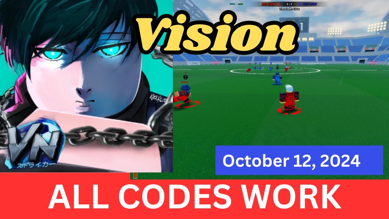 *All Codes Work* Vision ROBLOX, October 12, 2024 - YouTube