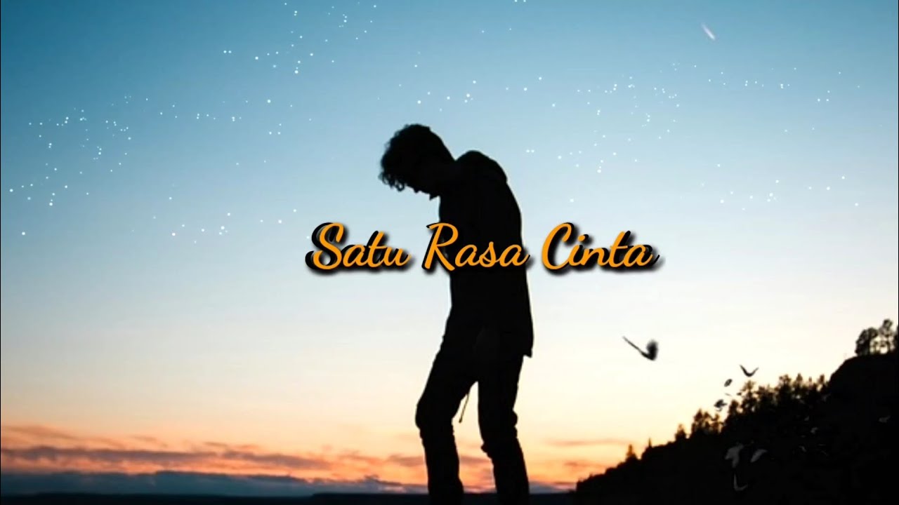 Satu Rasa Cinta - Arief ( Lirik Lagu ) - YouTube