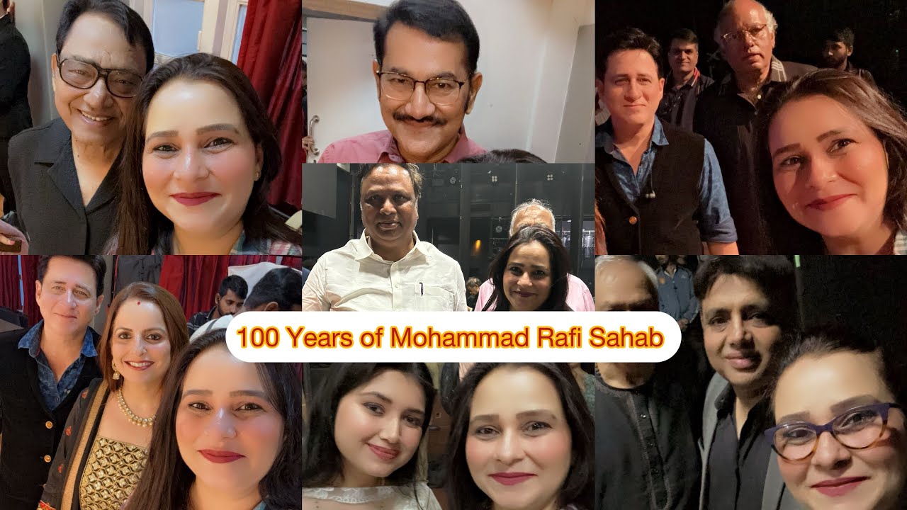 Celebrating 100 Years of Mohammad Rafi | Musical Show Rain Romance ...