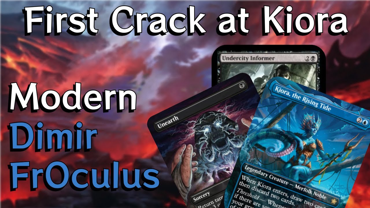 Modern | Trying Out Kiora, the Rising Tide in Dimir Unearth - YouTube