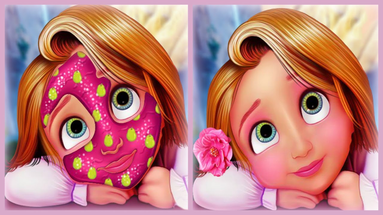 Disney Princess Baby Rapunzel Beauty Spa Game for Little Kids | # ...