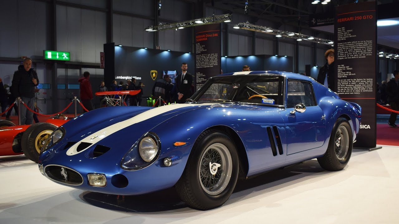 Milano Autoclassica 2017: Ferrari 250 GTO, F40 green, 288 GTO, AMG GTR ...
