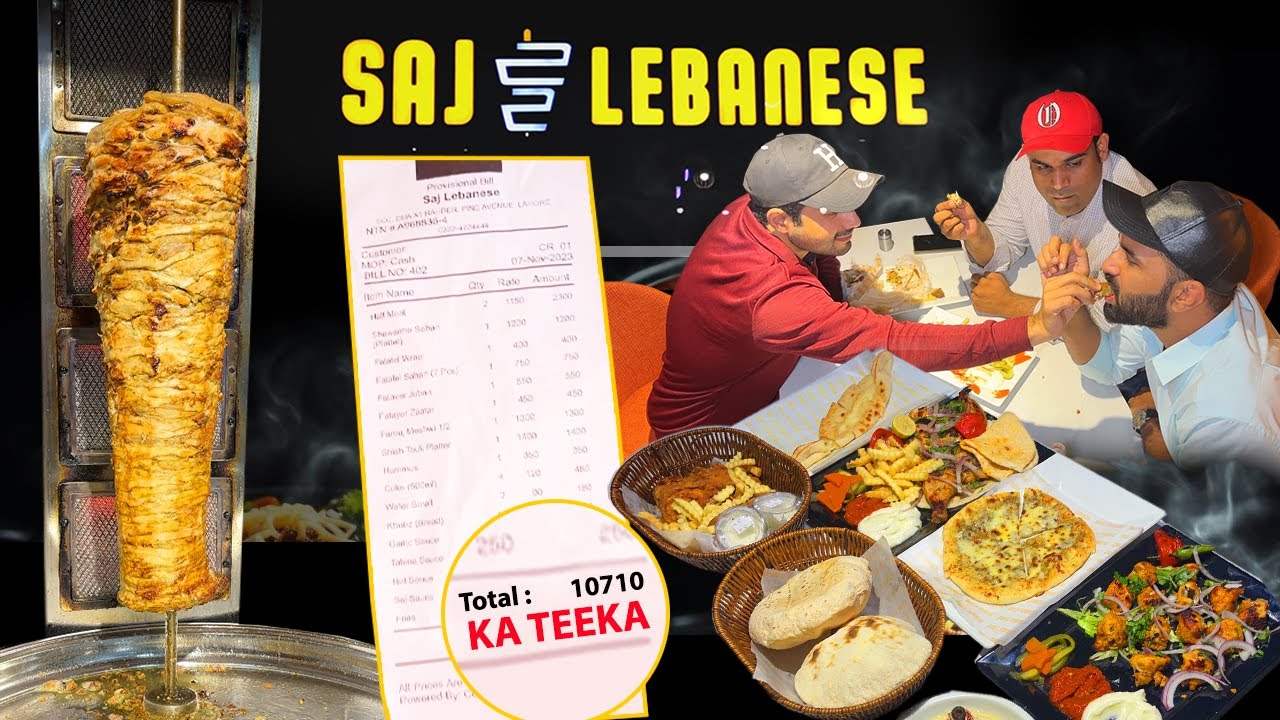 10000 ki Treat ?? | Authentic Lebanese Cuisine in Lahore | Juiciest ...