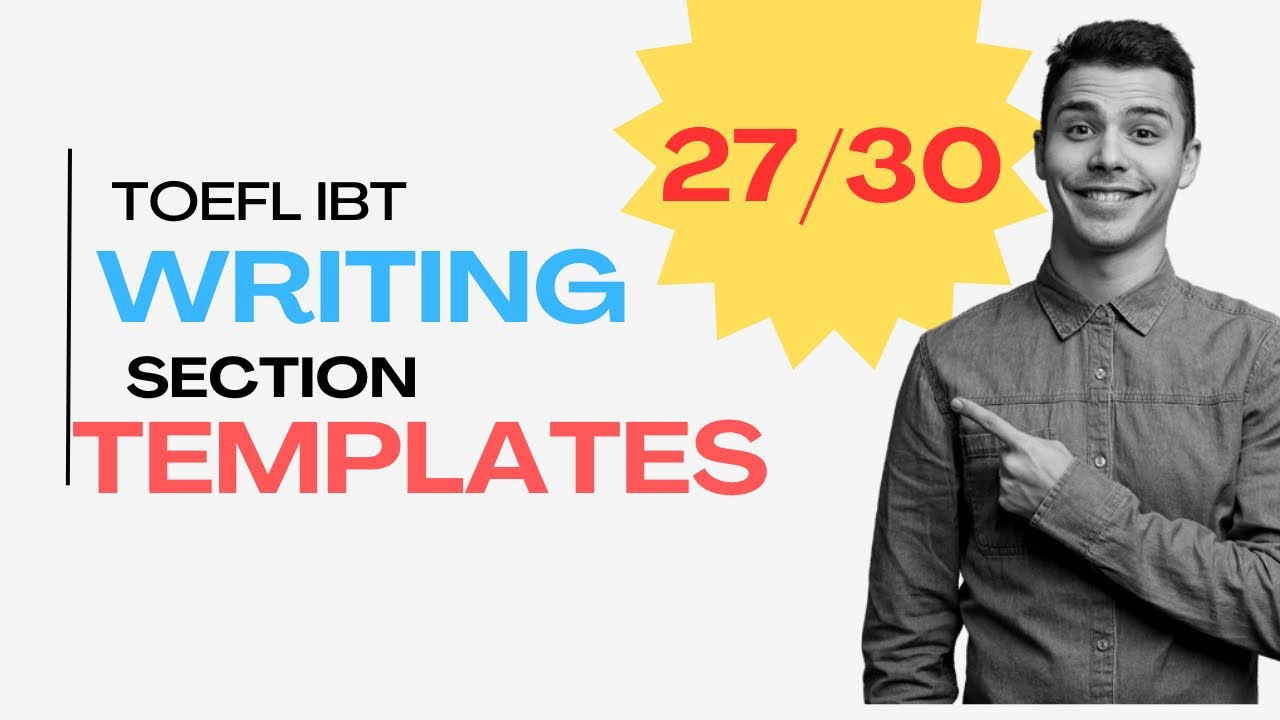 TOEFL Writing Templates | TOEFL IBT - YouTube