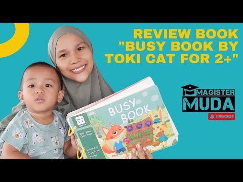 Review Book Busy Book by Toki Cat for 2+ | Buku Balita | Belajar Sambil ...