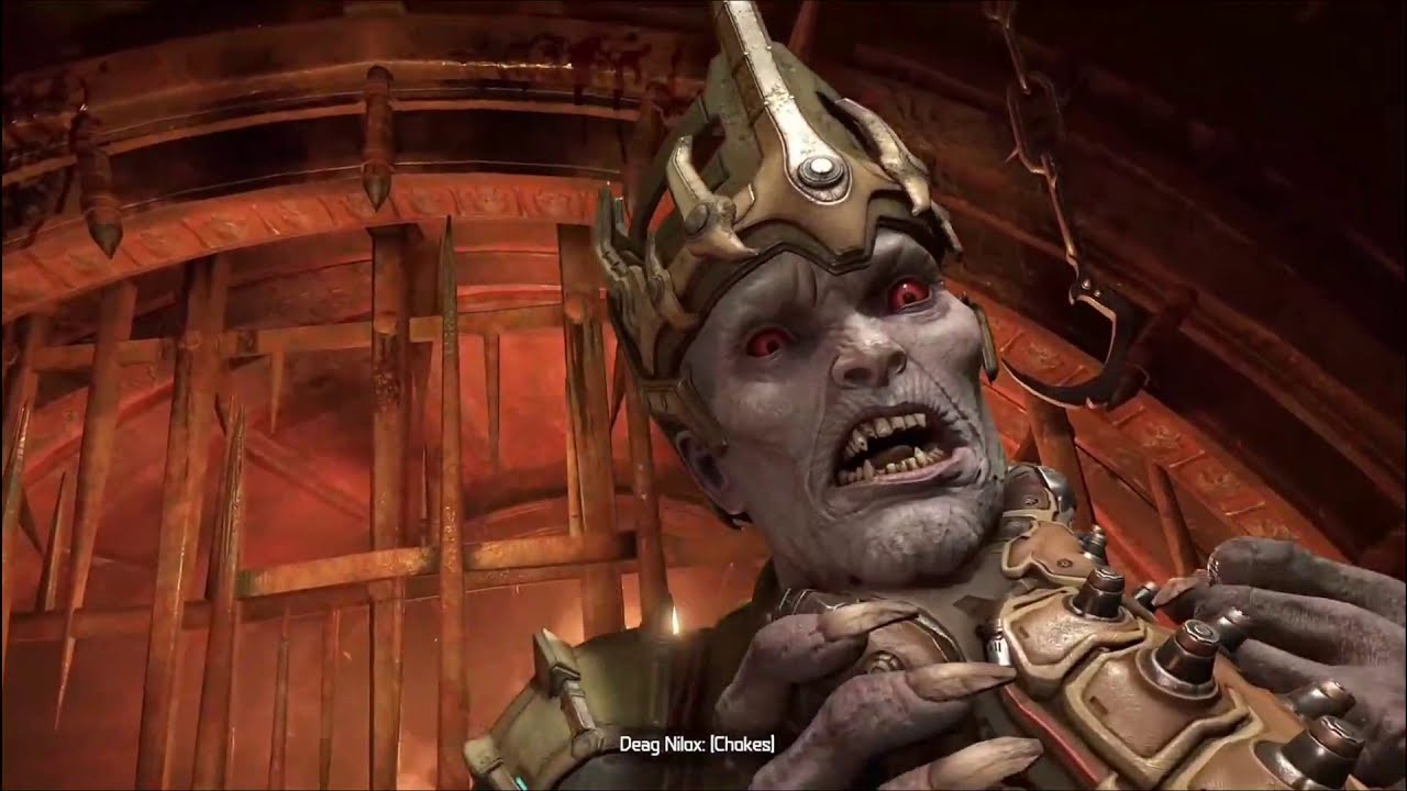 Doom Eternal: All Hell Priests Death Scene - YouTube