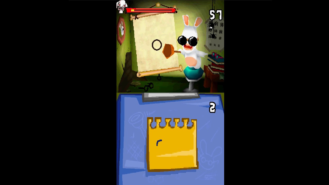 Nintendo DS Longplay - Rayman Raving Rabbids 2 Part.2 - YouTube