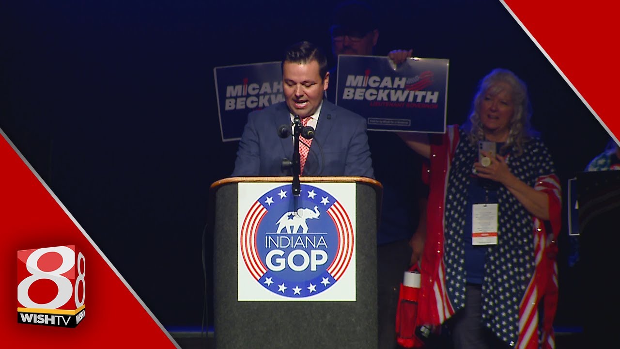 Beckwith nominated for lieutenant governor - YouTube