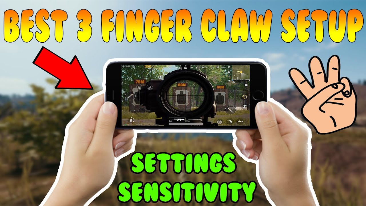 PUBG MOBILE | BEST 3 FINGER CLAW SETUP GUIDE EVER | SETTINGS ...