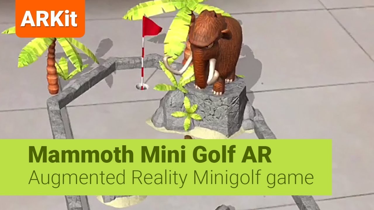 Mammoth Mini Golf AR Gameplay - YouTube