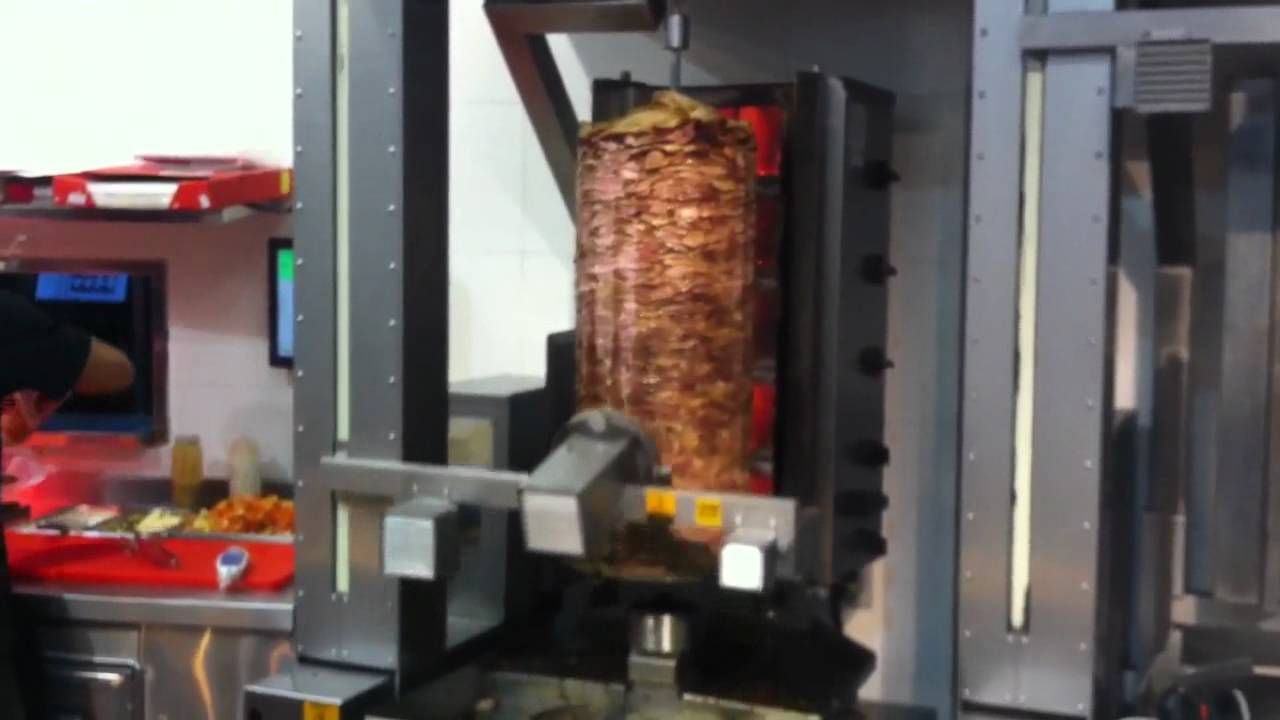 Automatic Shwarma Machine! - YouTube
