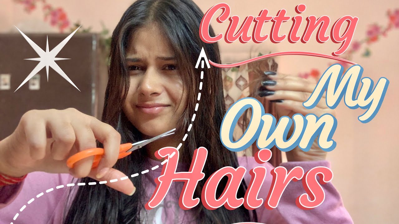 Hair cutting At HOME😱🤪|| ye kya kr diyaaa😱😭⁉️ #haircut #youtube - YouTube