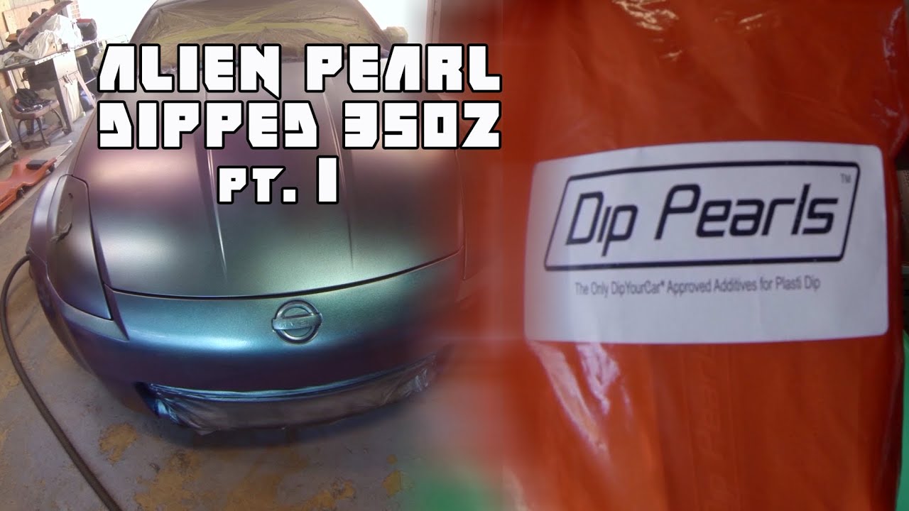 Alien Pearl PlastiDip 350z - REV J HD - YouTube