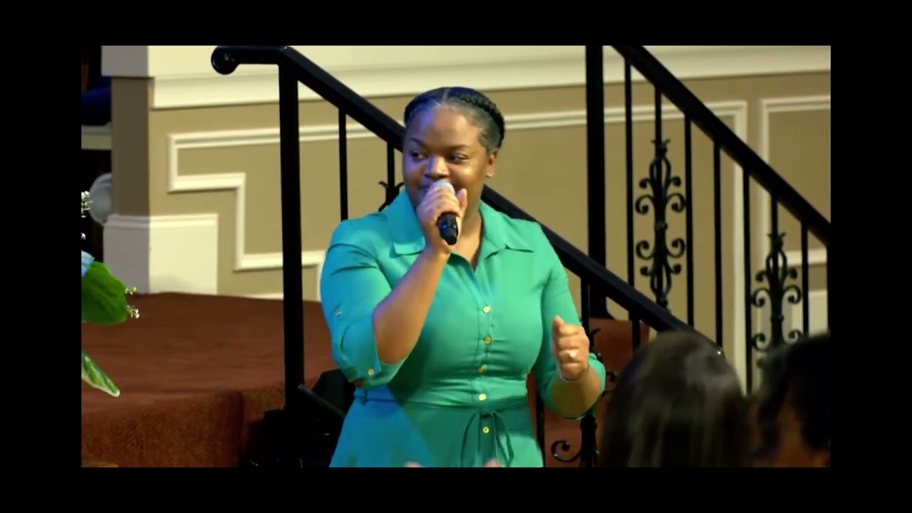 Bishop Robert N. Fortson Sr. singing “I’m So Glad Jesus Lifted Me ...