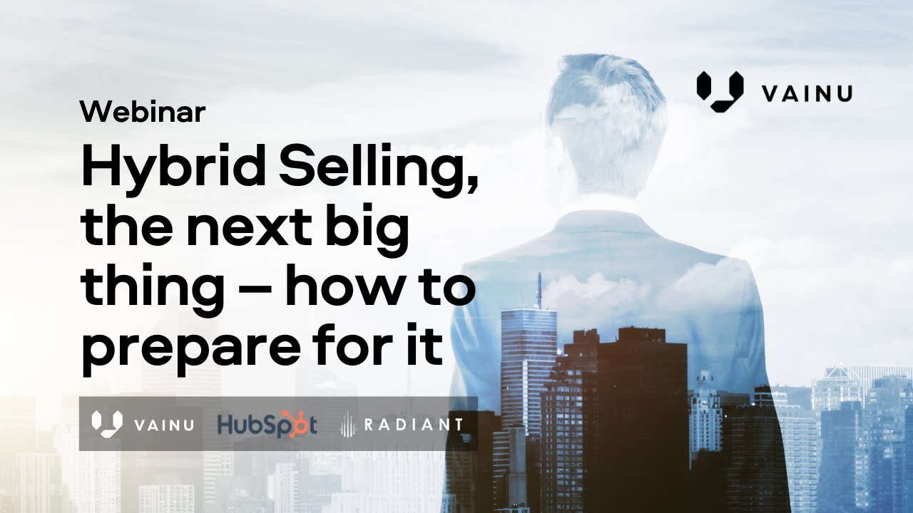 Hybrid Selling, the next big thing–how to prepare for it - YouTube