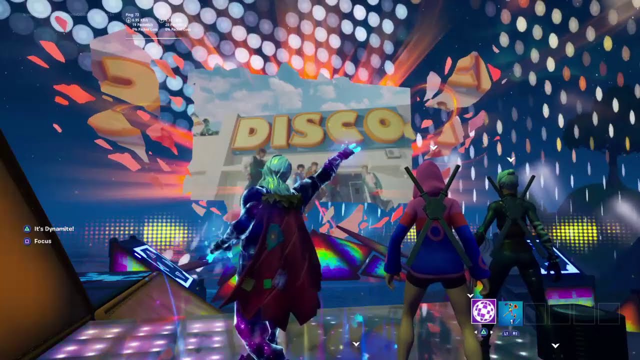 BTS x FORTNITE "Dynamite Choreography Version" Event - YouTube