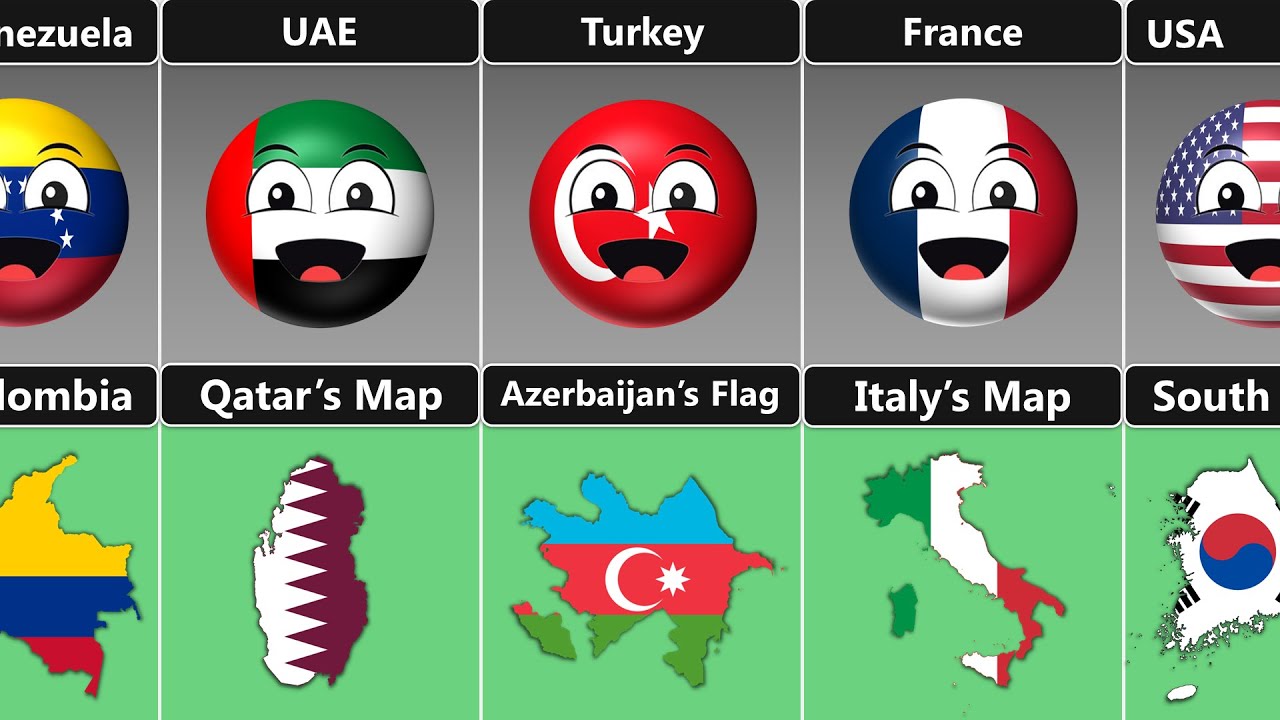 I Love This Maps [Countryballs] - YouTube