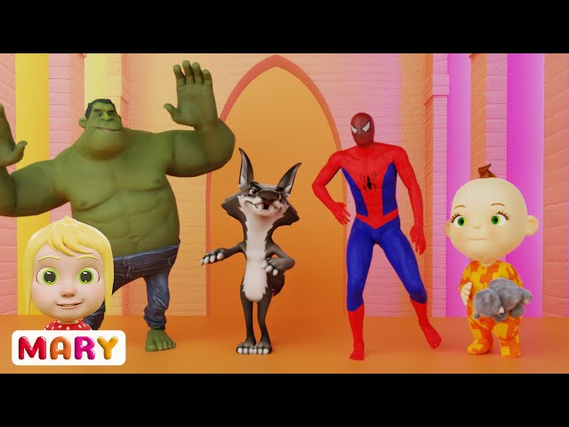 The Baby And The Teddy Bear | Mary Nursery Rhymes - Videos For Kids