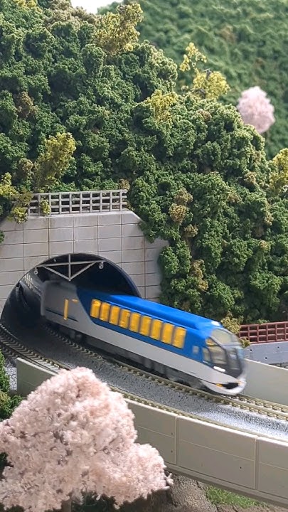 #しまかぜ #模型にも桜前線 TOMIX N-scale model, Kintetsu Corporation Series 50000 “SHIMAKAZE”. #shorts - YouTube