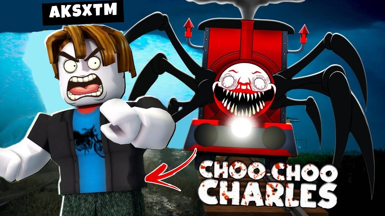 FIGHTING WITH CHOO CHOO CHARLES IN ROBLOX ! - YouTube