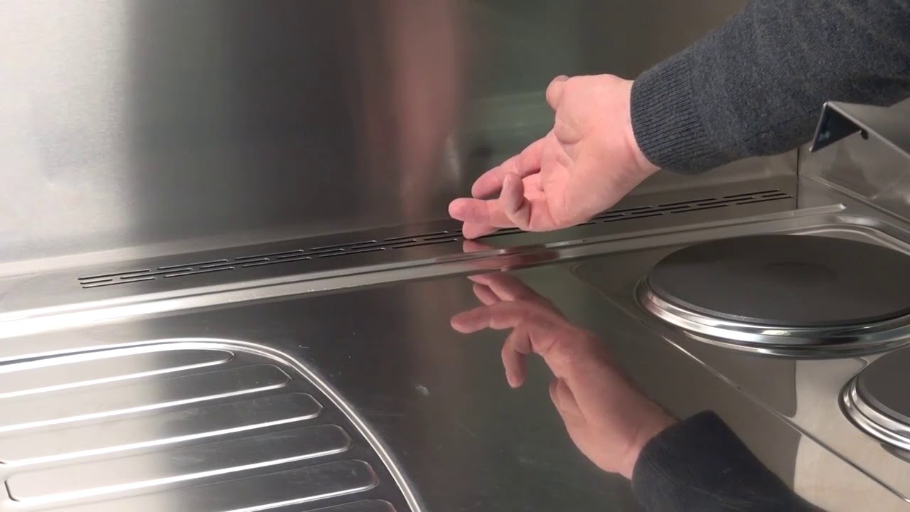 Elfin Kitchens hygiene cover - YouTube