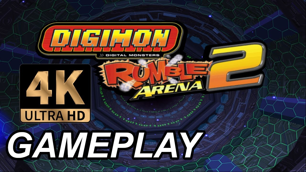 Digimon Rumble Arena 2 gameplay 4k 60 fps - YouTube