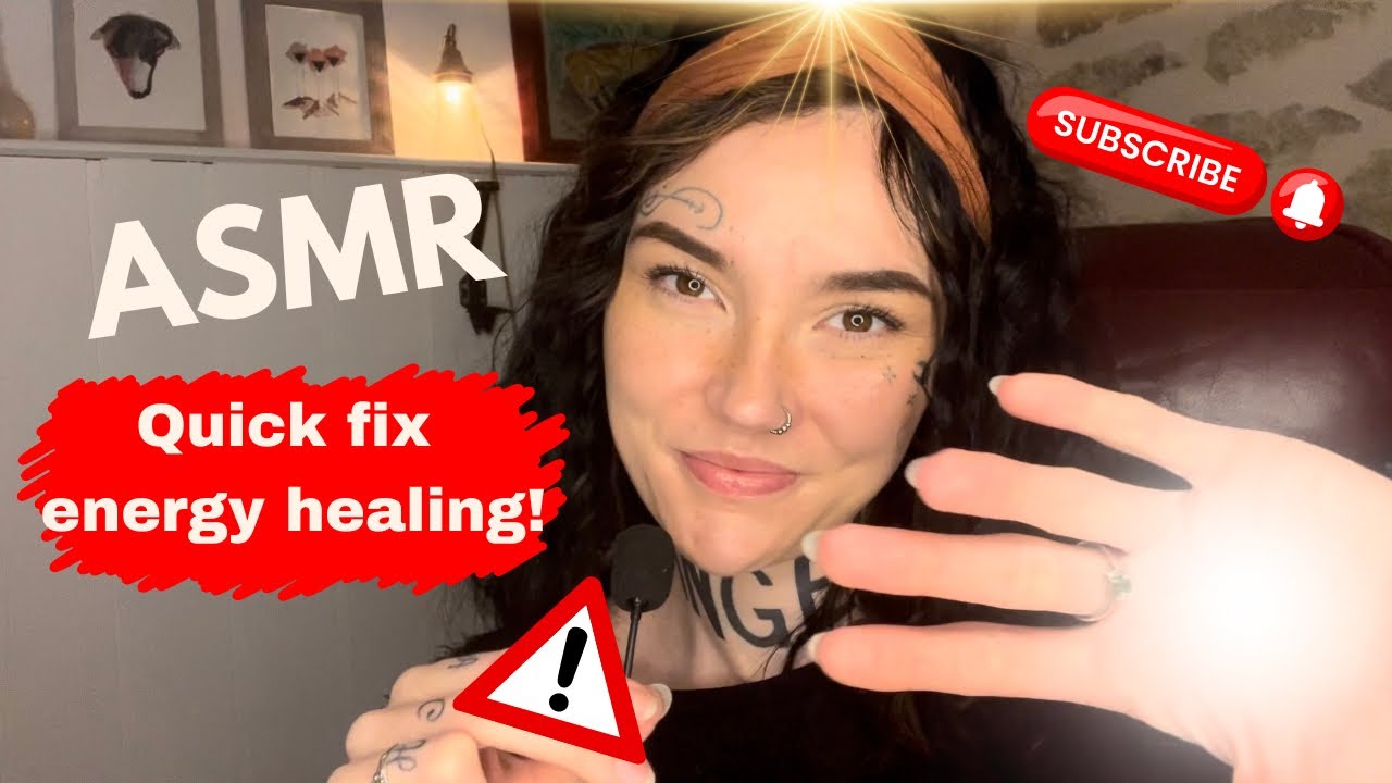 ASMR| quick fix energy healing meditation - YouTube