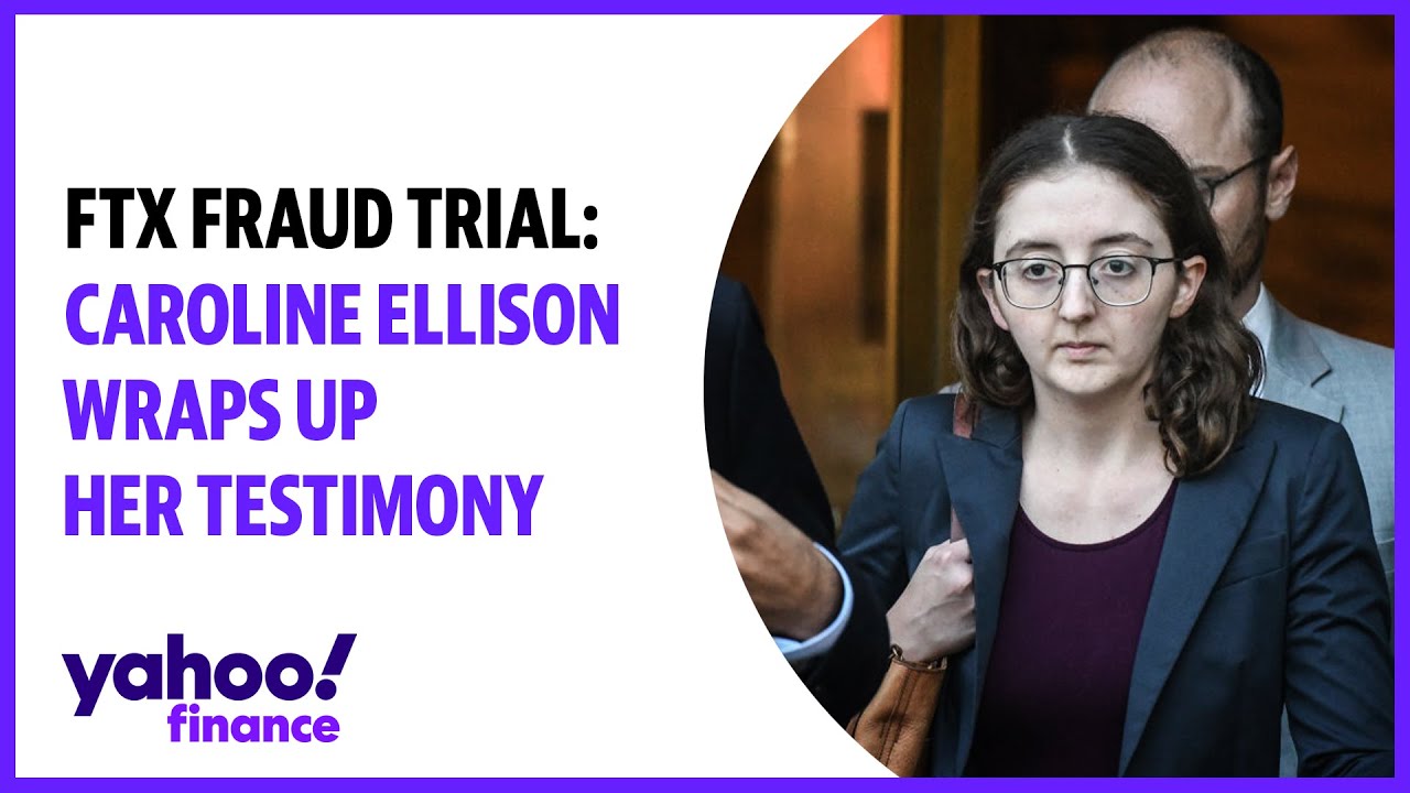 FTX Fraud Trial: Caroline Ellison wraps up her testimony' - YouTube