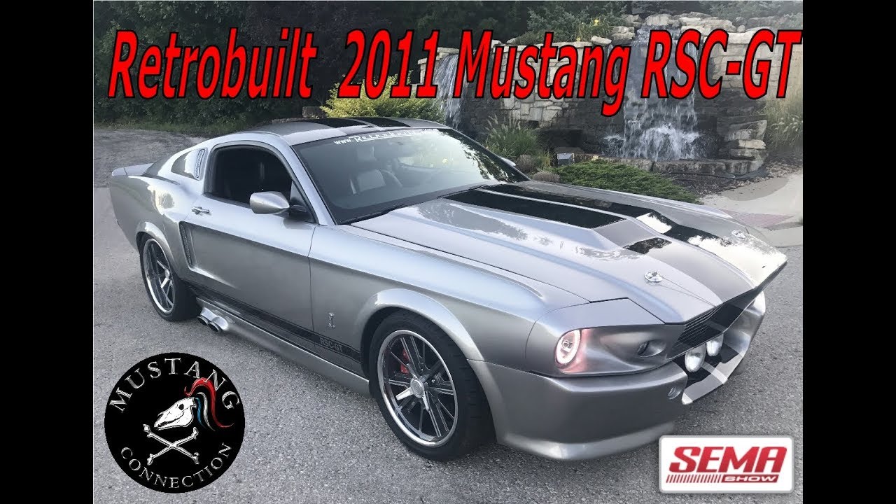 850 HP Retrobuilt 2011 Mustang RSC-GT Super Cobra JC Fisher Owner SEMA ...