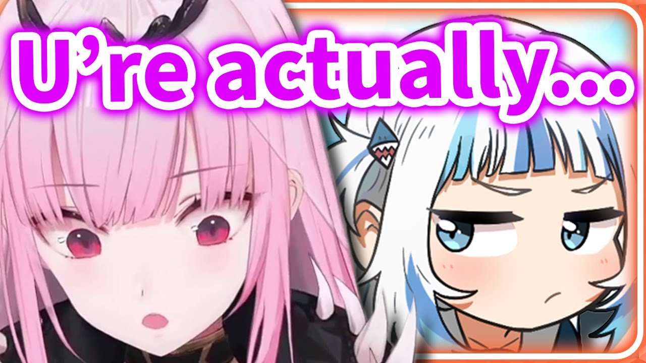 Calli was Surprised that Gura SMELLED so Nice IRL! 【HololiveEN】 - YouTube