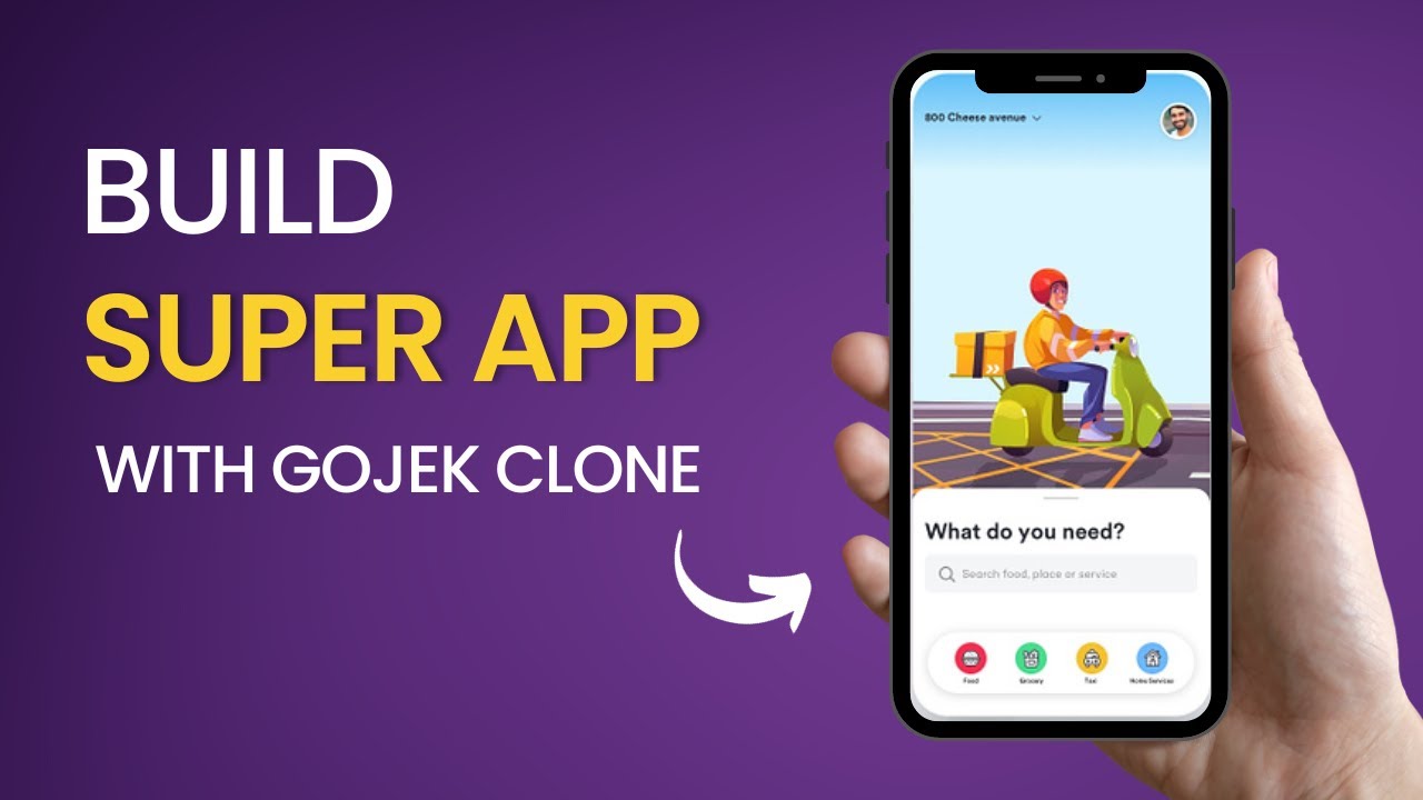 Build Your Own On-Demand Super App With Gojek Clone Script - YouTube