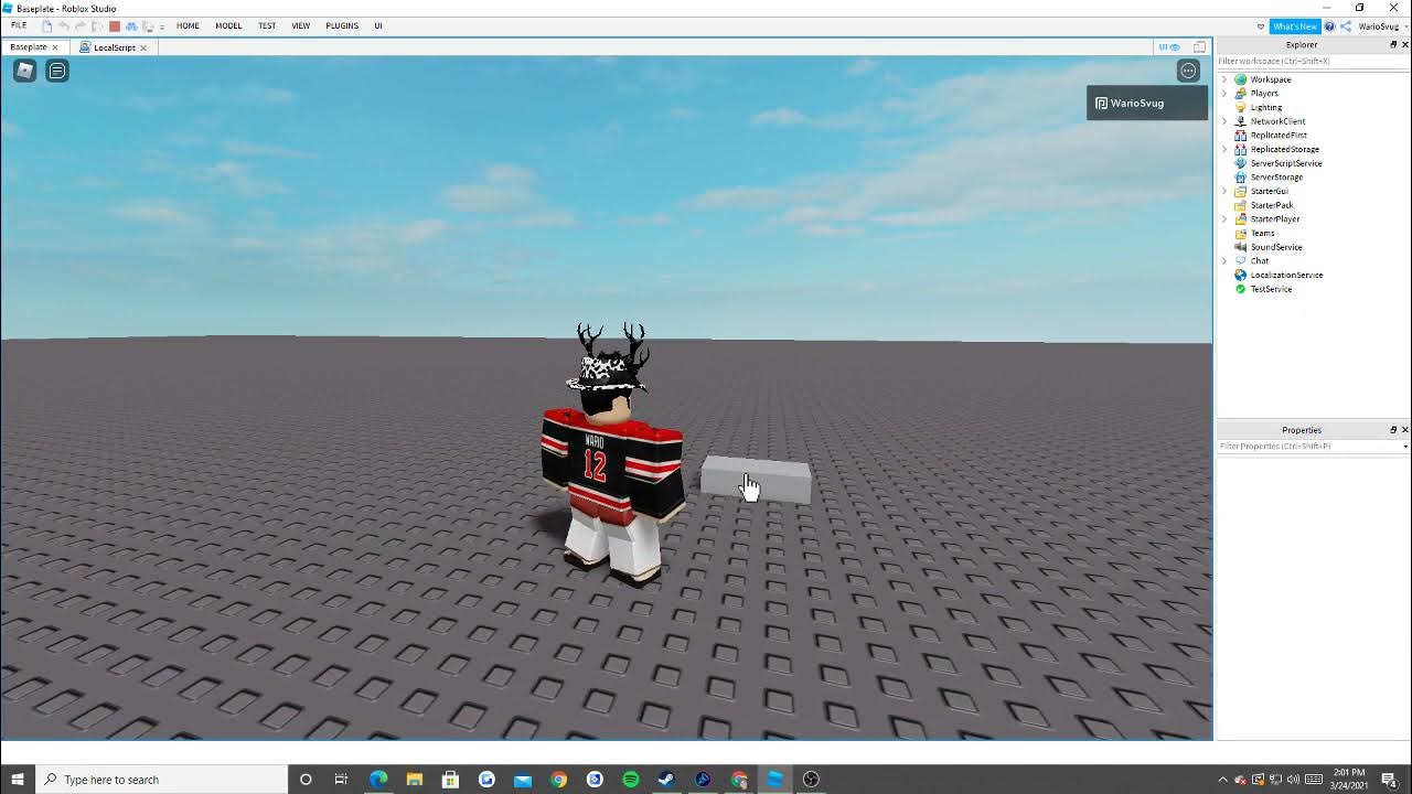Roblox Studio Tutorial - How To Make A GUI Tool Giver - YouTube