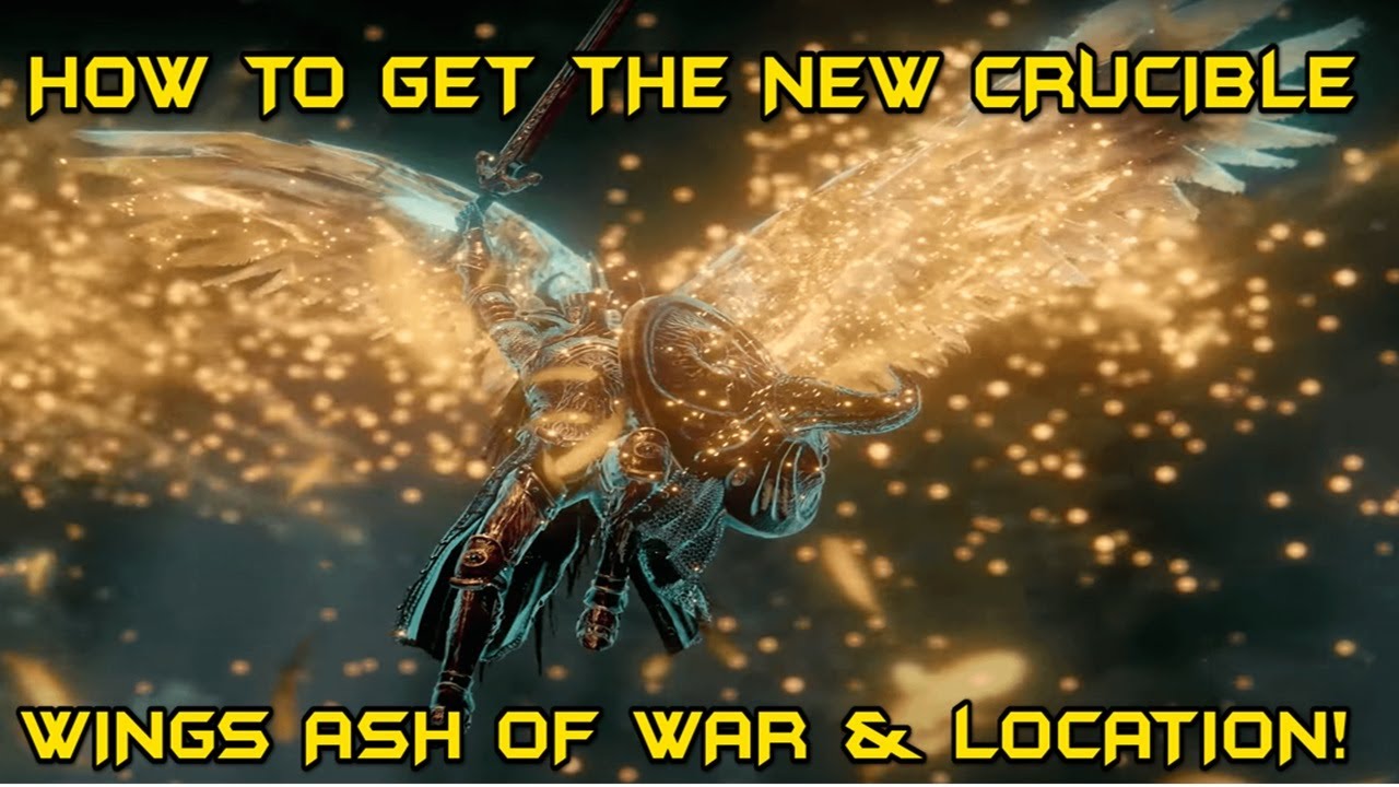 ELDEN RING| HOW TO GET THE NEW CRUCIBLE KNIGHT ASH OF WAR! - YouTube