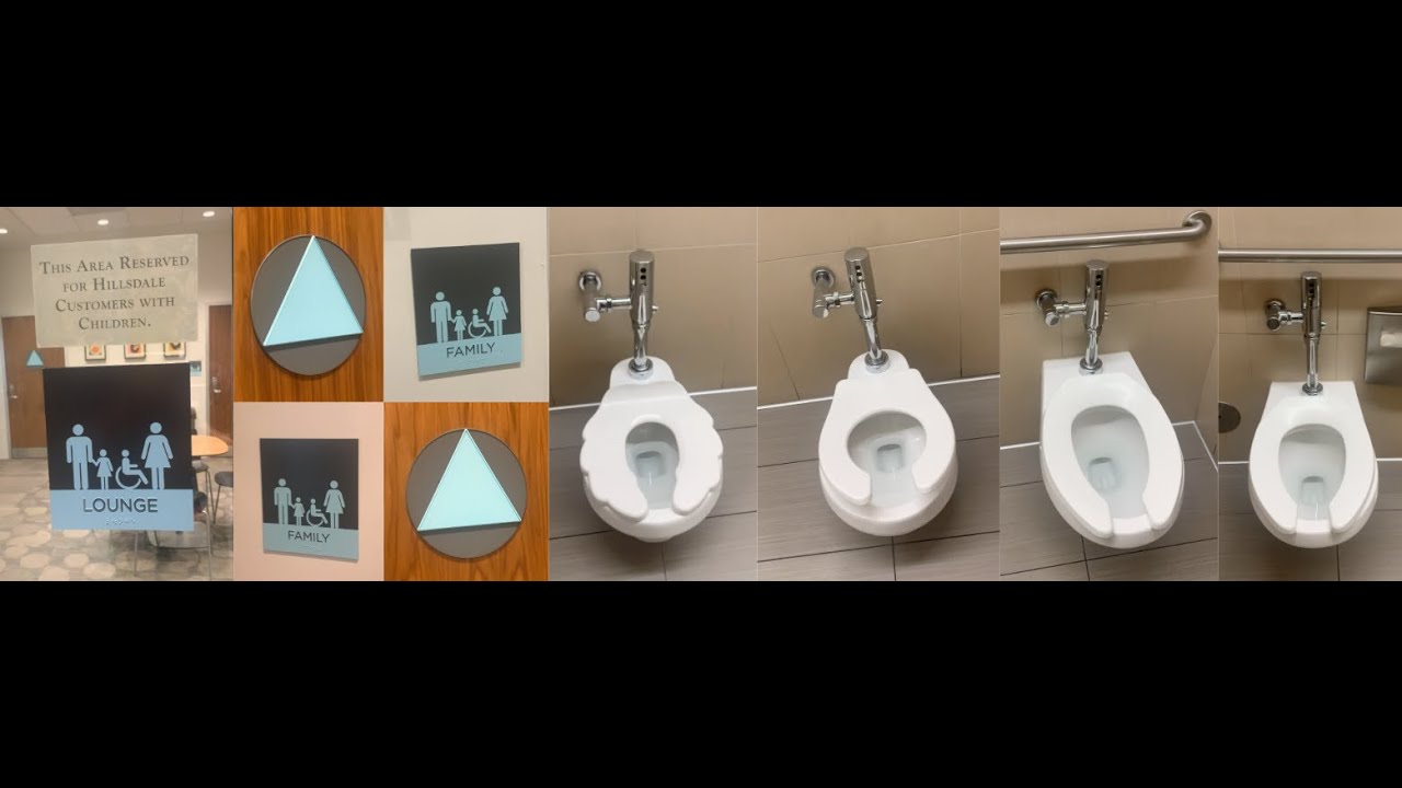 Mall Food Court Family Restrooms Reshoot - YouTube