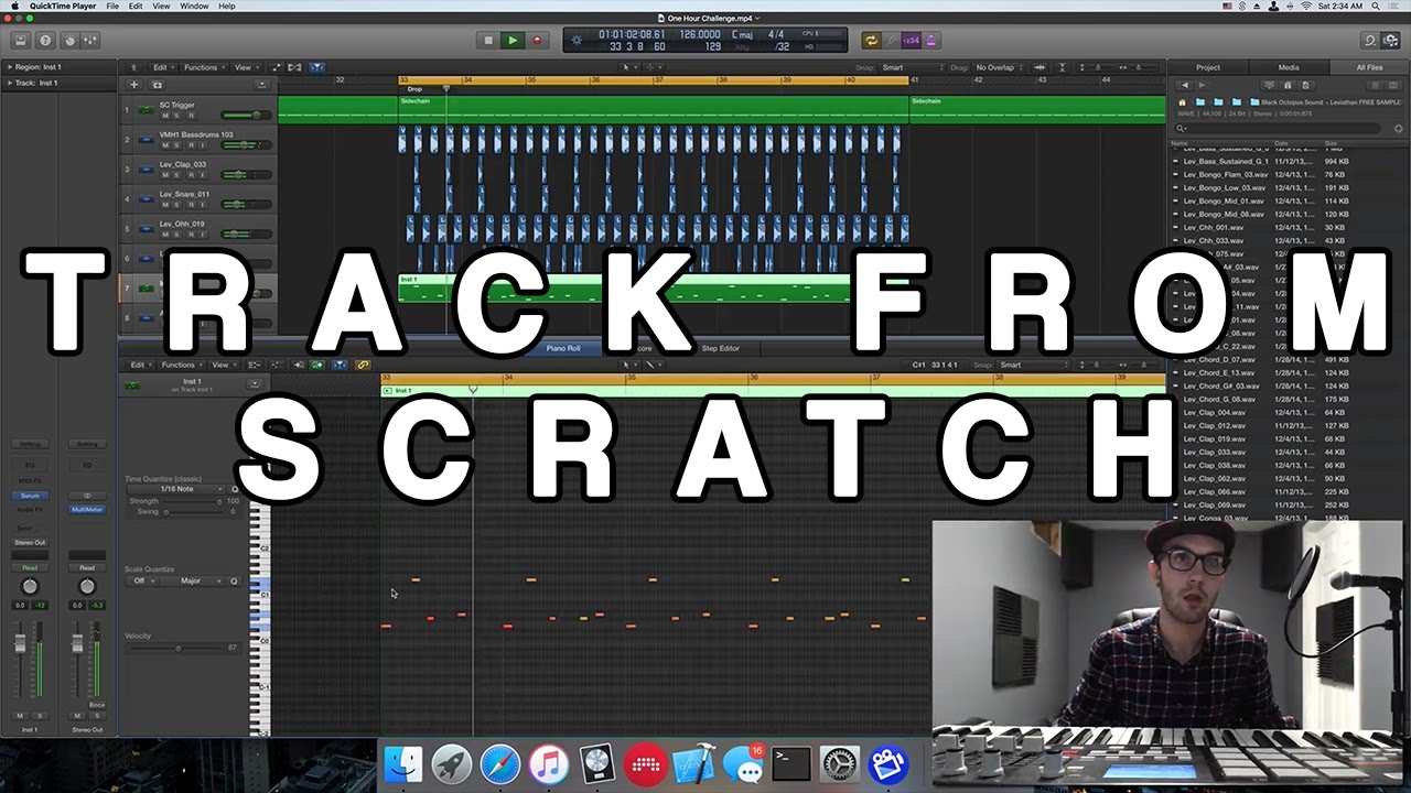 [CHALLENGE] Track From Scratch in One Hour - YouTube