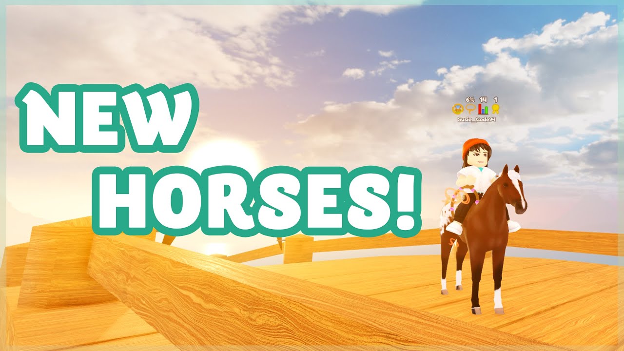 Wild Horse Islands Roblox | Buying NEW Horses! Visiting RP Island ...