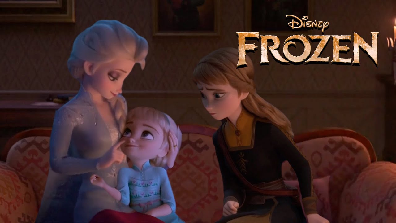 Queen Elsa playing with Princess of Northuldra | Forest Spirit Frozen ...