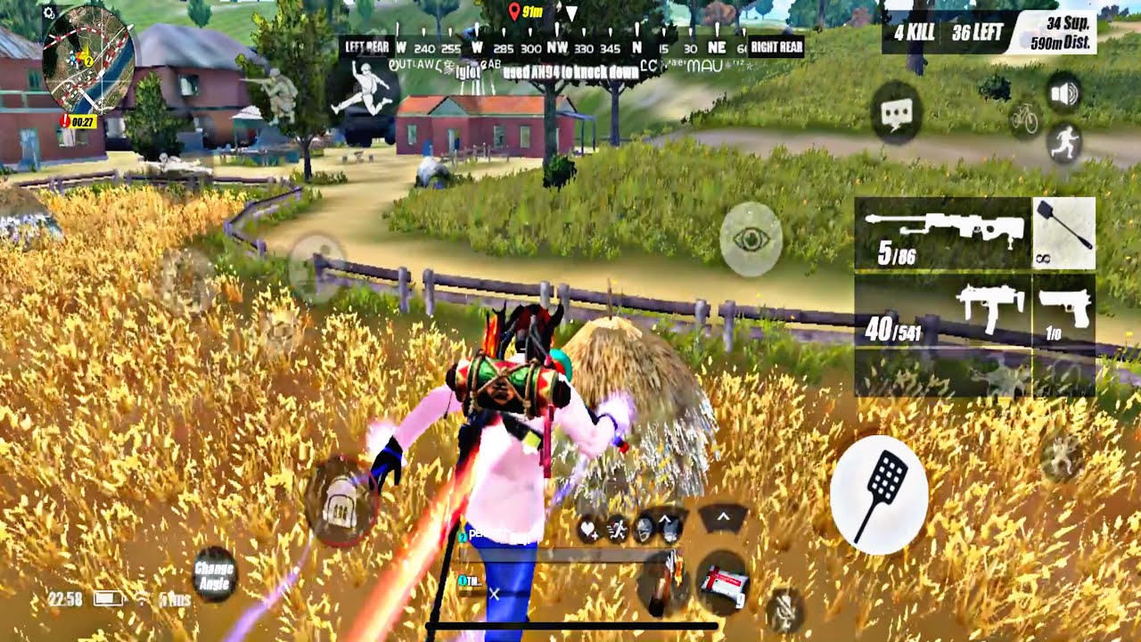 ROS Destroying Squads in Rank Game / Rules of Survival - YouTube