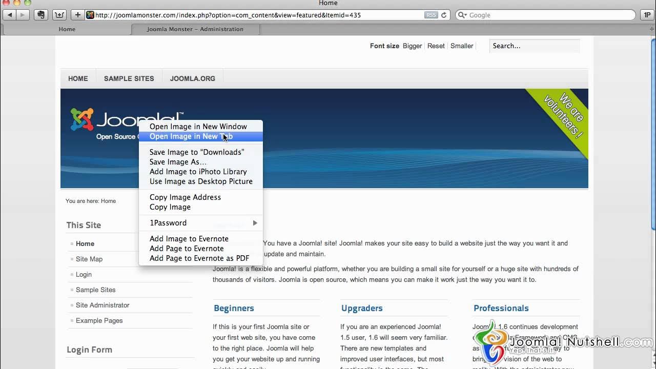 Change Logo - Joomla Nutshell 1.6 / 1.7 Tutorials Updated - 2.5 - YouTube