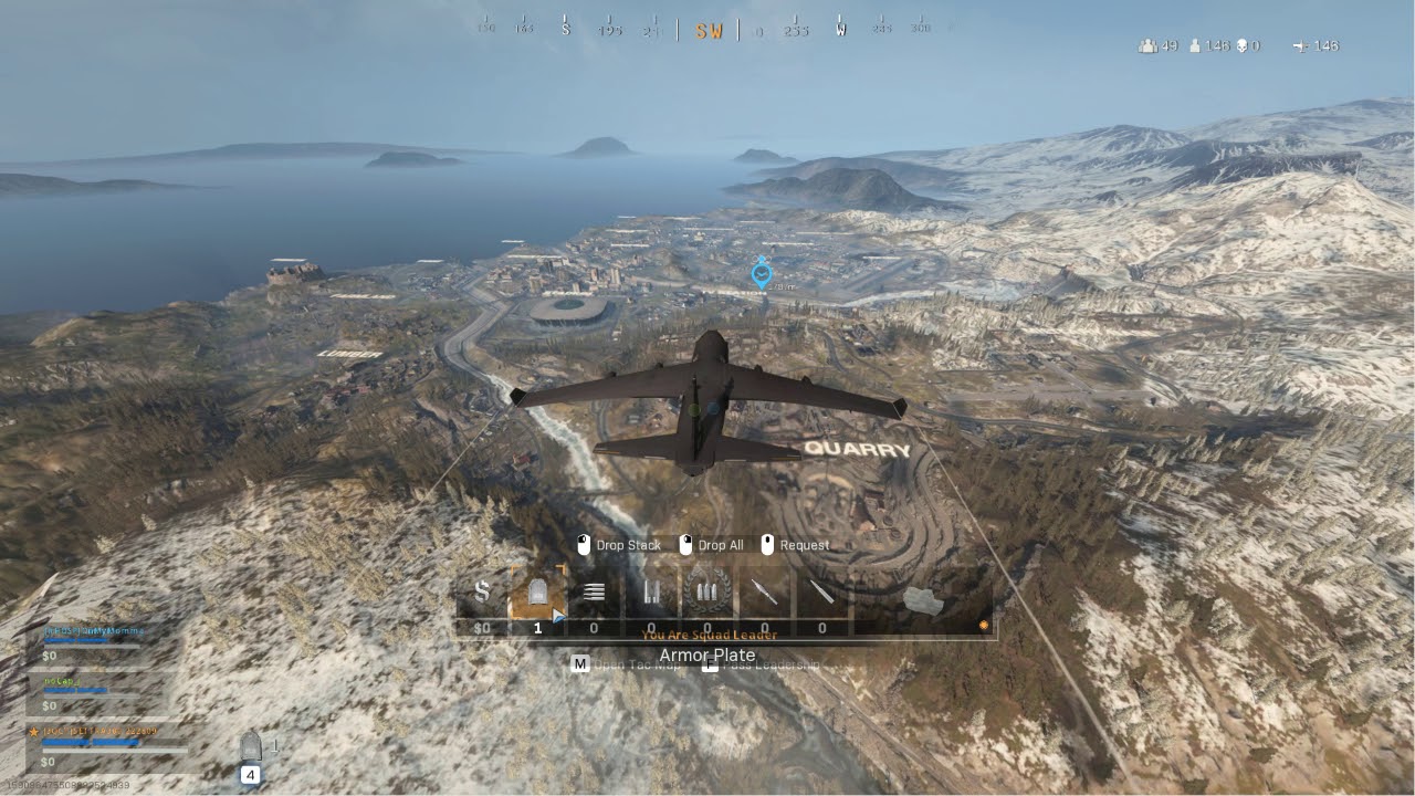 warzone plate in plane? - YouTube