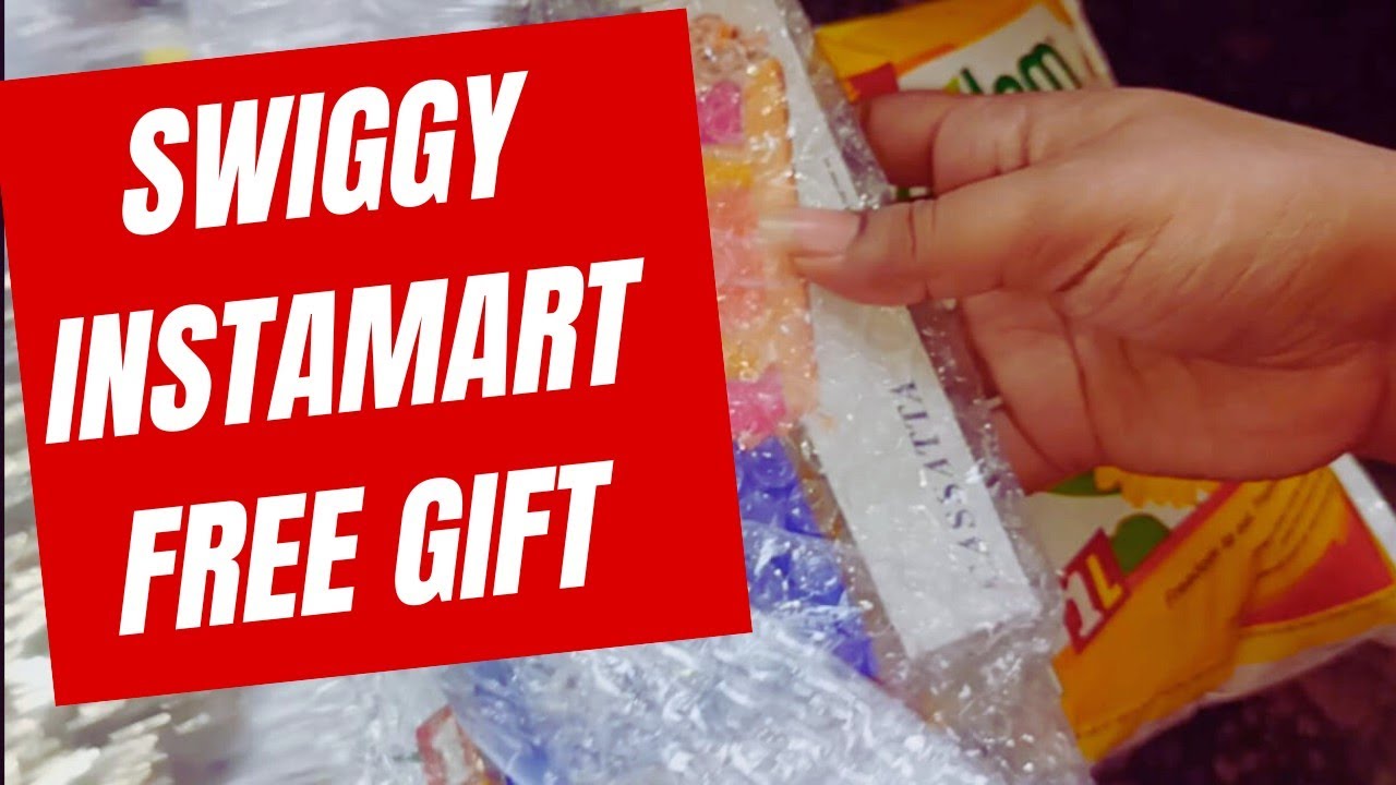 How to get free surprise🎁 gift from swiggy instamart|minimum order ...