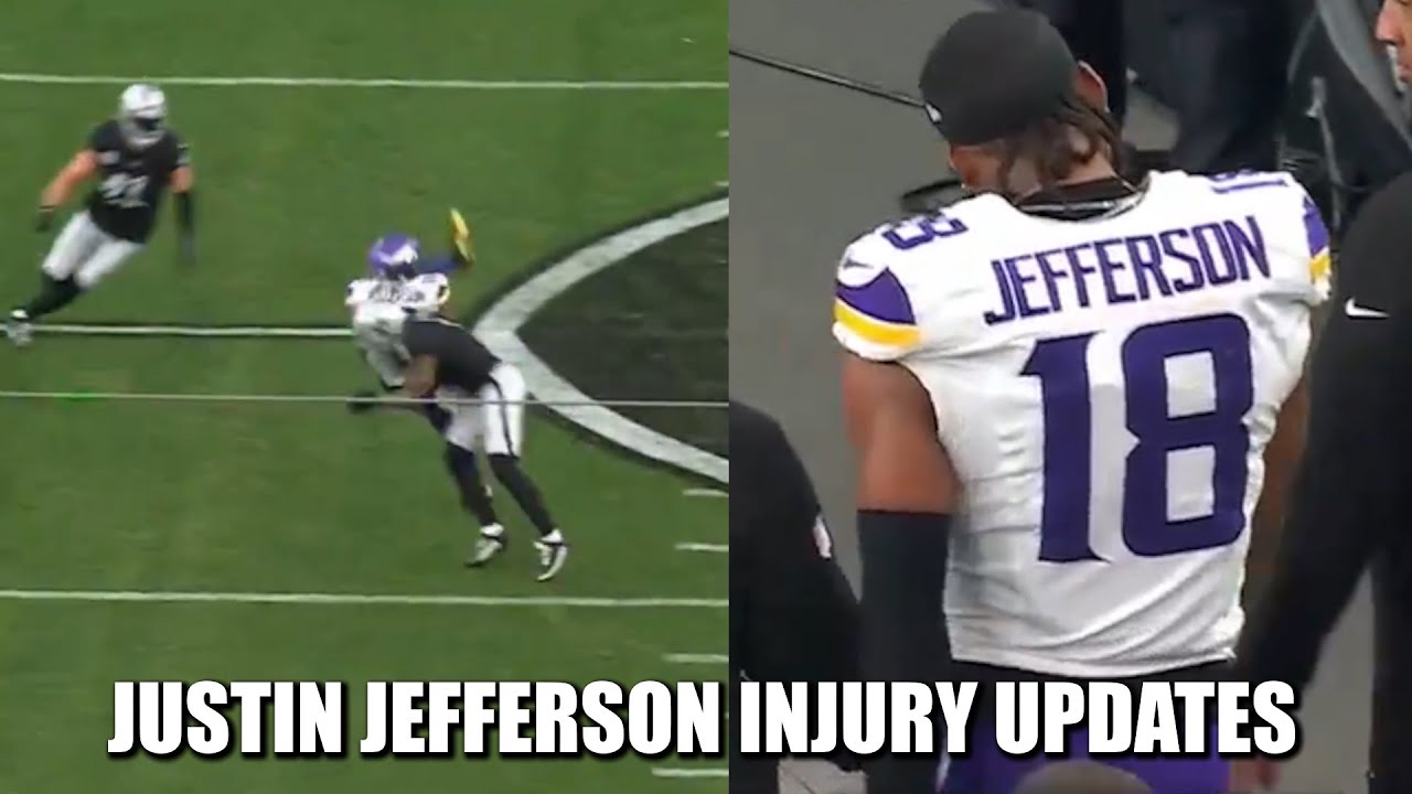 Justin Jefferson Injury Updates: Optimistic JJ Will Play on Saturday ...