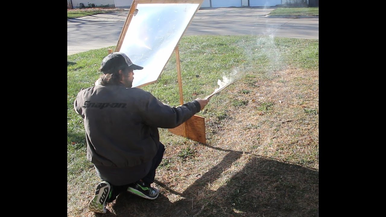 Burning Fresnel Lens Build! - YouTube