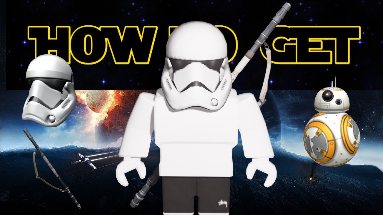 {EVENT} How to get the STORMTROOPER HELMET, BB-8 AND REY'S STAFF in ...
