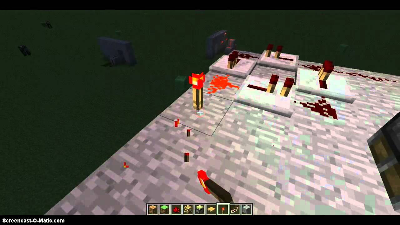 Minecraft Tutorials: How to make a disco ball - YouTube