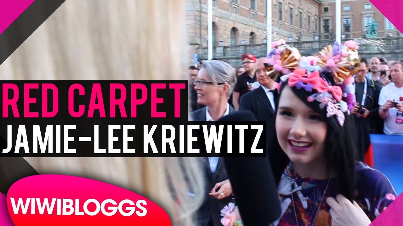 Jamie-Lee Germany @ Eurovision 2016 red carpet | wiwibloggs - YouTube