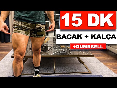 15 DK Müthiş Bacak ve Kalça Antrenmanı // Fazla yağdan kurtul!! | velikaans